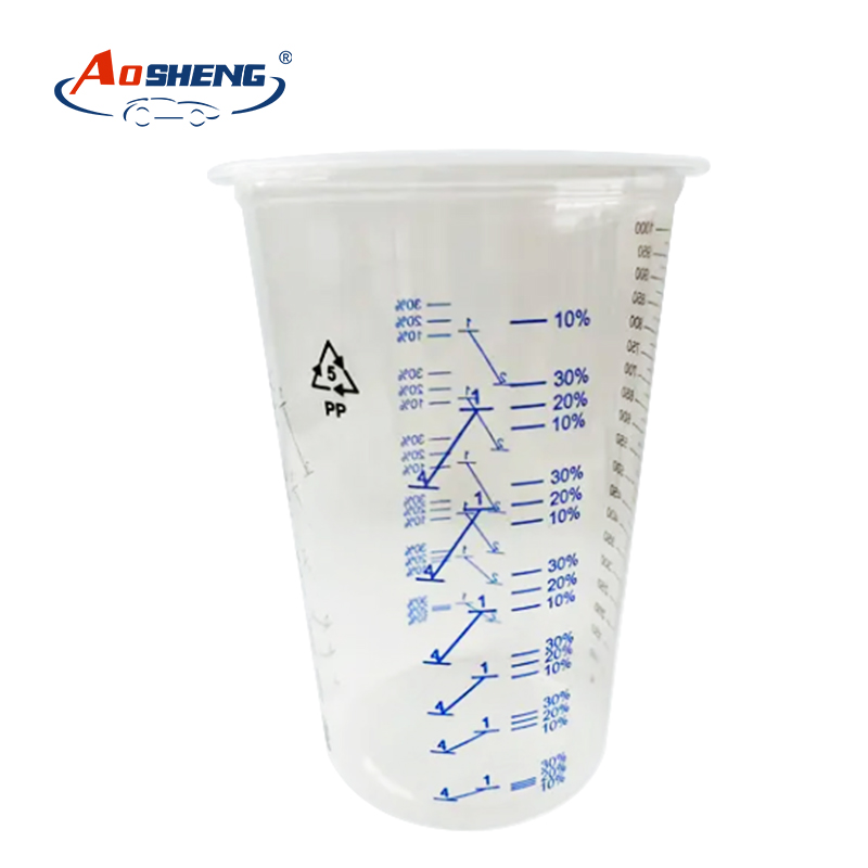 Best Flexible Paint Mixing Cup 1000ml Manufacturer and Factory | Aosheng